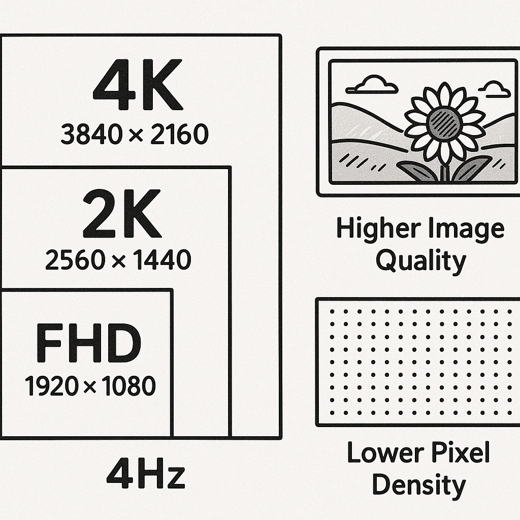 4K vs 2K vs FHD｜モバイルディスプレイ・モバイルモニター徹底比較ガイド - れもわんラボ