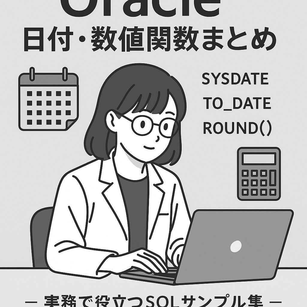 【Oracle】日付・数値の操作まとめ：SYSDATE／TO_DATE／ROUNDなど実務で役立つSQL例大全 - れもわんラボ